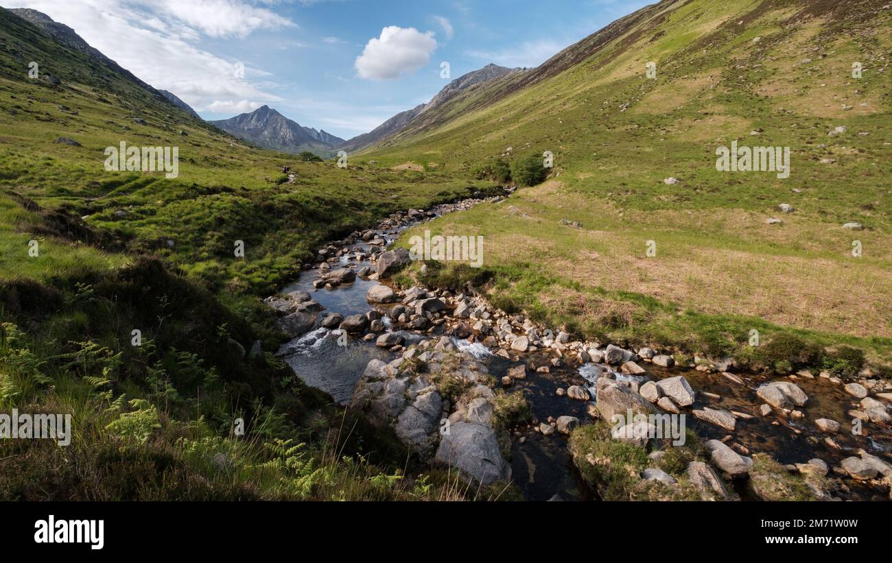 Glen Rosa on the Isle of Arran, Scotland Stock Photo - Alamy