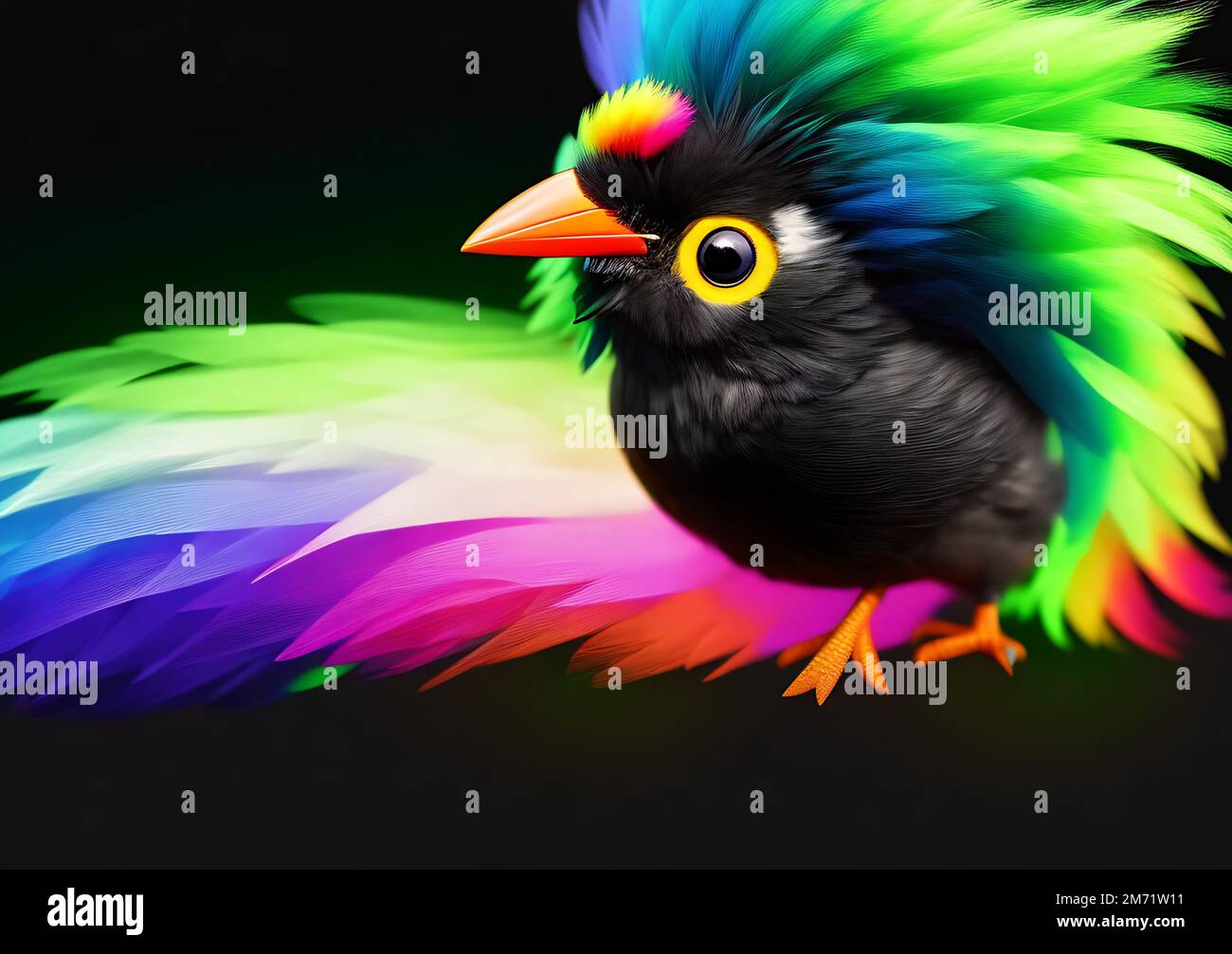 Exotic colored birds hi-res stock photography and images - Alamy