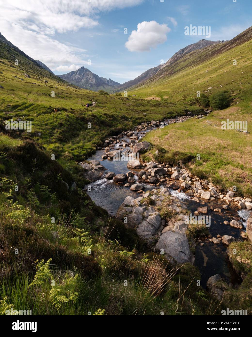 Glen Rosa on the Isle of Arran, Scotland Stock Photo - Alamy