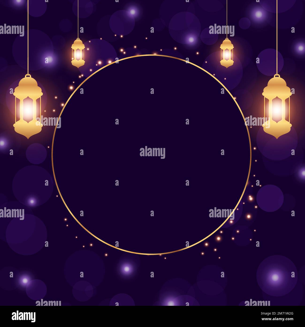 Ramadan background for social media post design template. Islamic ...