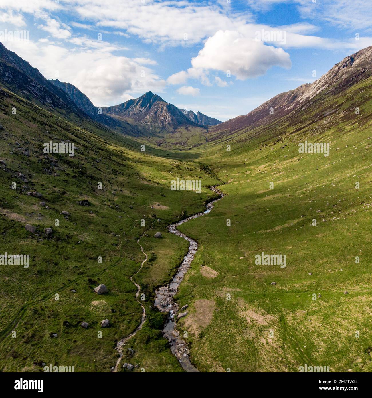 Glen Rosa on the Isle of Arran, Scotland Stock Photo - Alamy