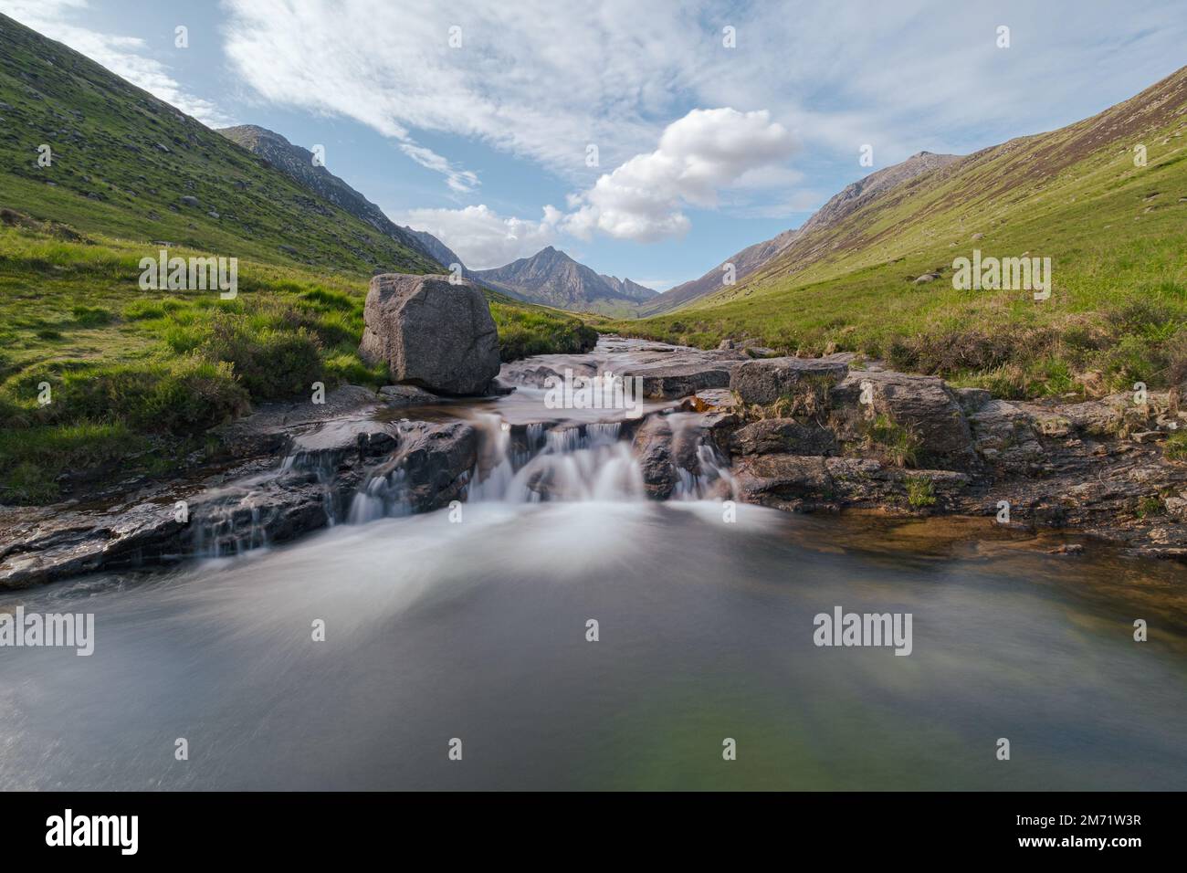 Glen Rosa on the Isle of Arran, Scotland Stock Photo - Alamy