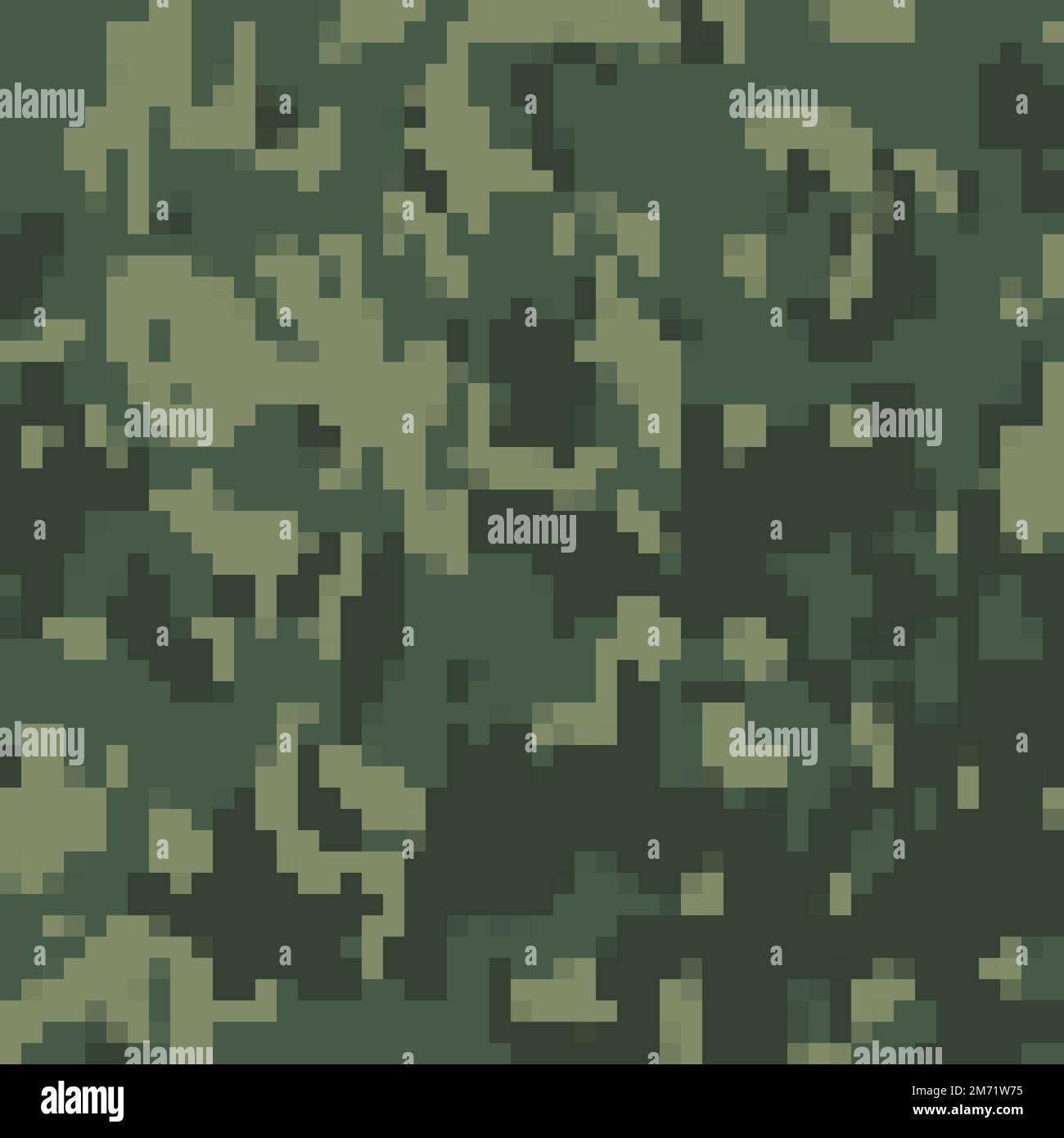 Digital camouflage pattern. Abstract modern military textile print ...