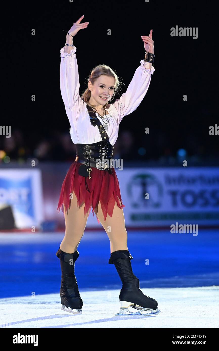 Unipol Arena, Bologna, Italy, January 06, 2023, Ekaterina Kurakova ...
