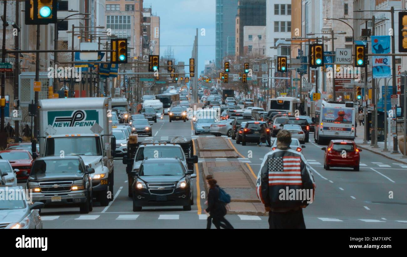 Benjamin Franklin Parkway in the city of Philadelphia - PHILADELPHIA ...