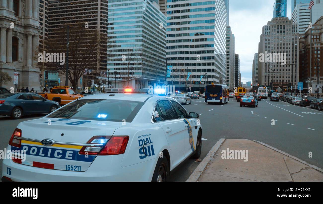 Police Car in the city of Philadelphia - Philly Police Car ...