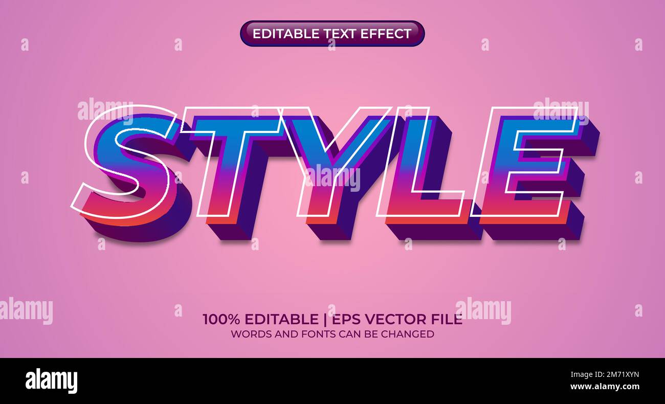 Editable effects hi-res stock photography and images - Alamy