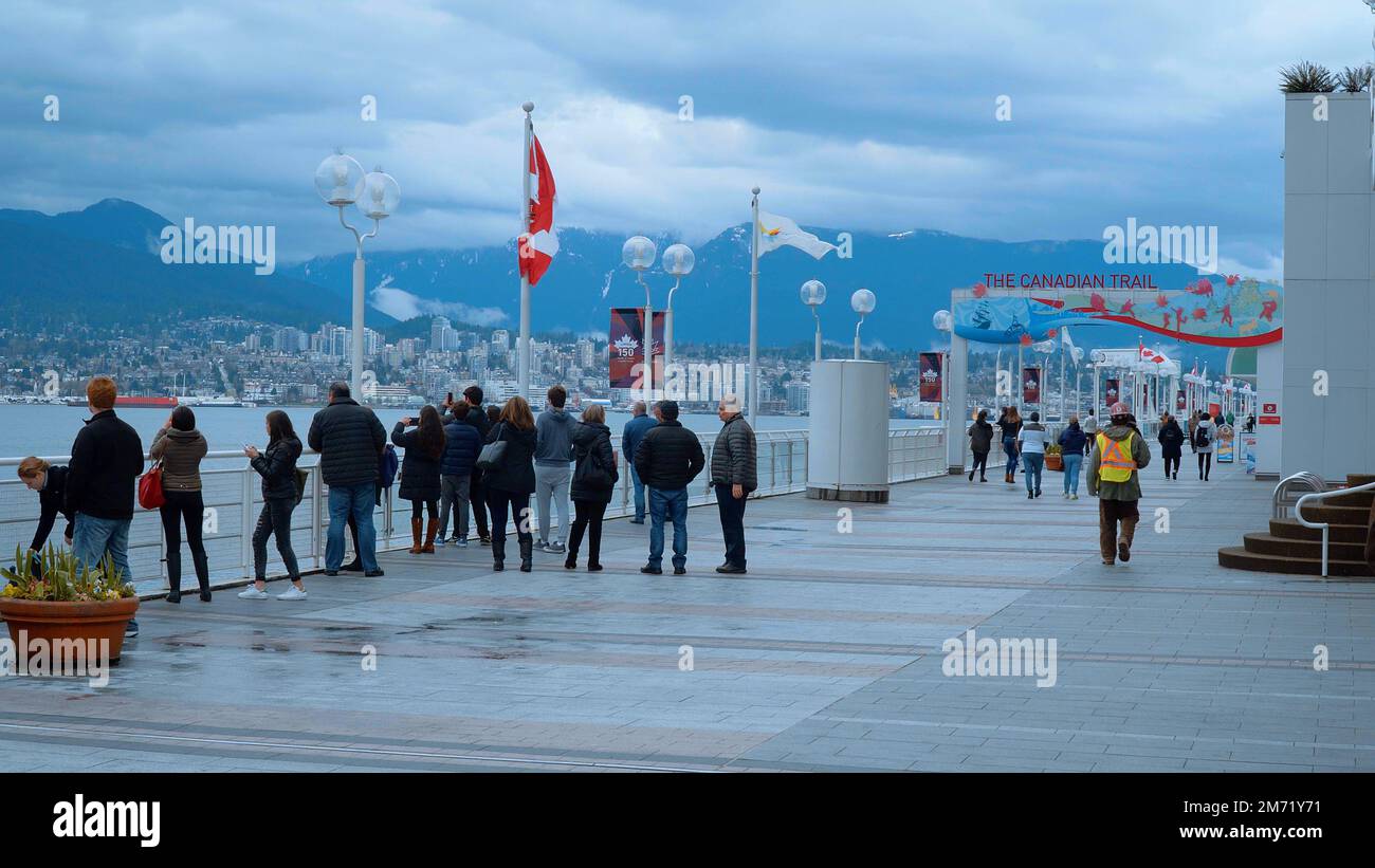 The waterfront walk at Canada Place Vancouver - CITY OF VANCOUVER ...