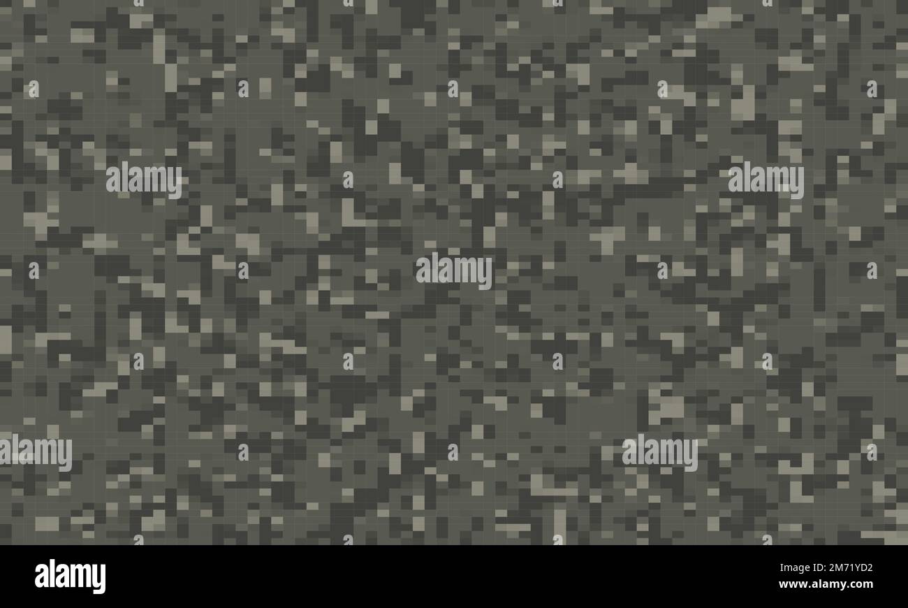 Digital camouflage pattern. Abstract modern military textile print ...