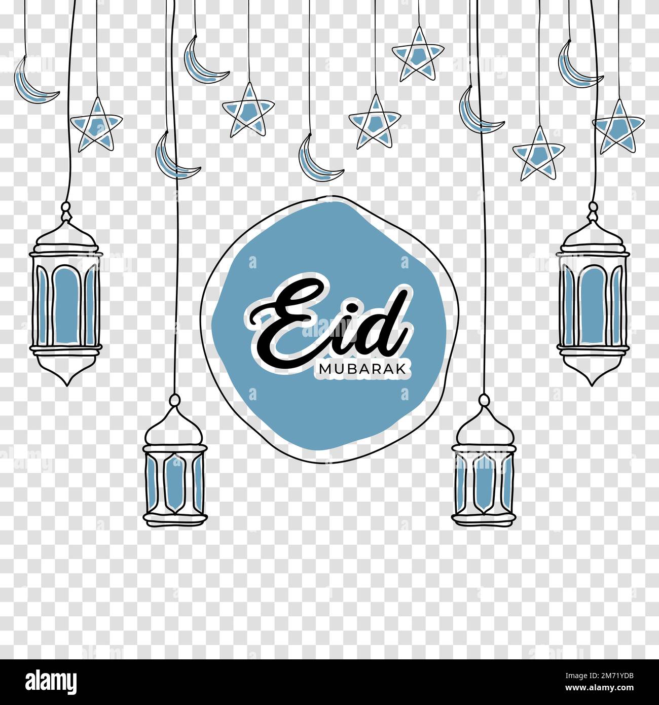 Eid Mubarak Vector Design Illustration For Celebrate Moment. Eid ...