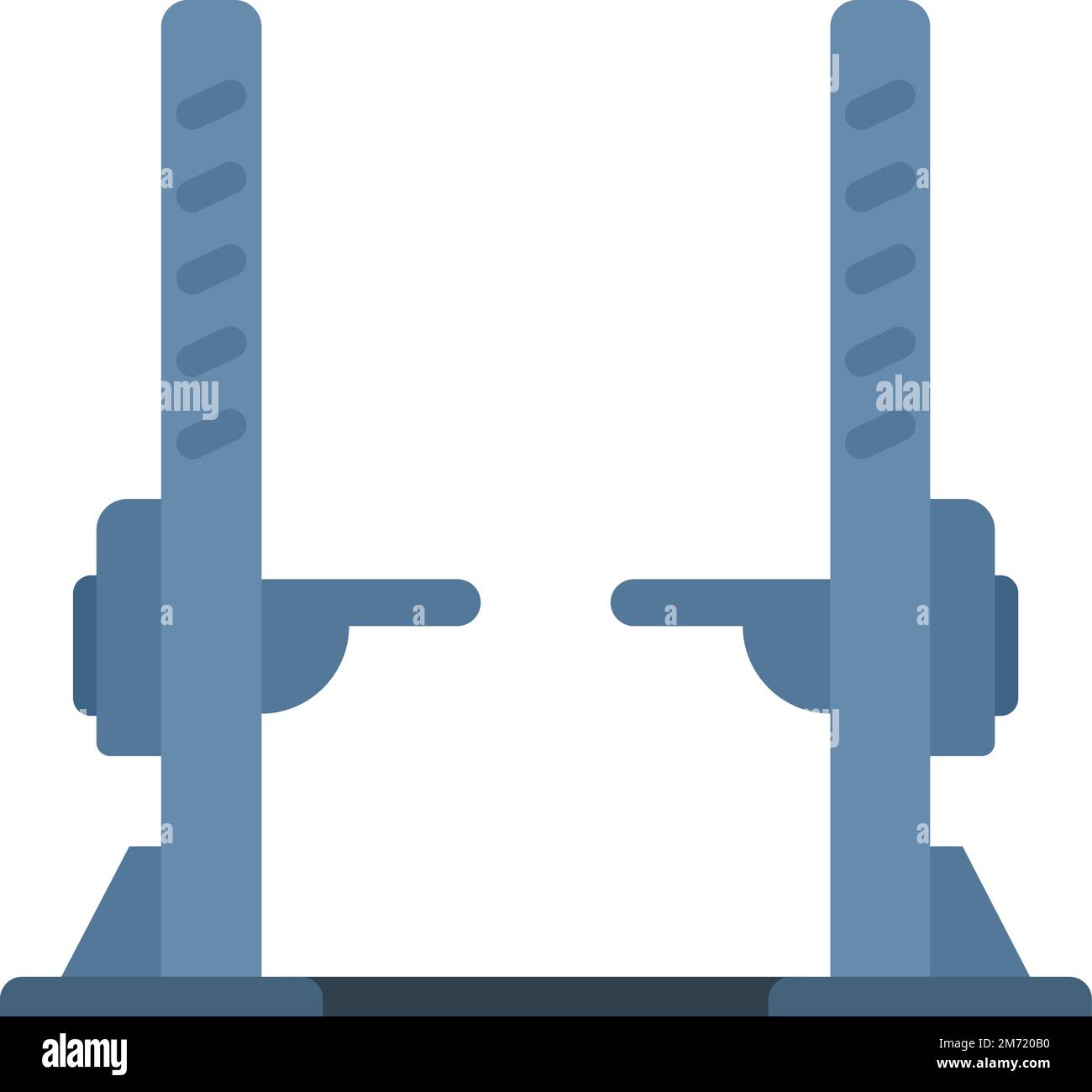 Hydraulic car lift icon flat vector. Auto service. Vehicle repair isolated Stock Vector Image ...