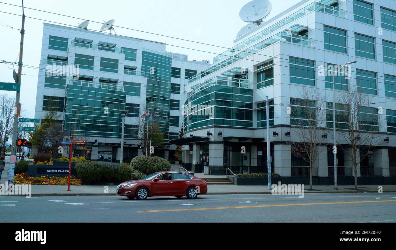 Famous Komo Plaza in Seattle - the building of Greys Anatomy - SEATTLE ...