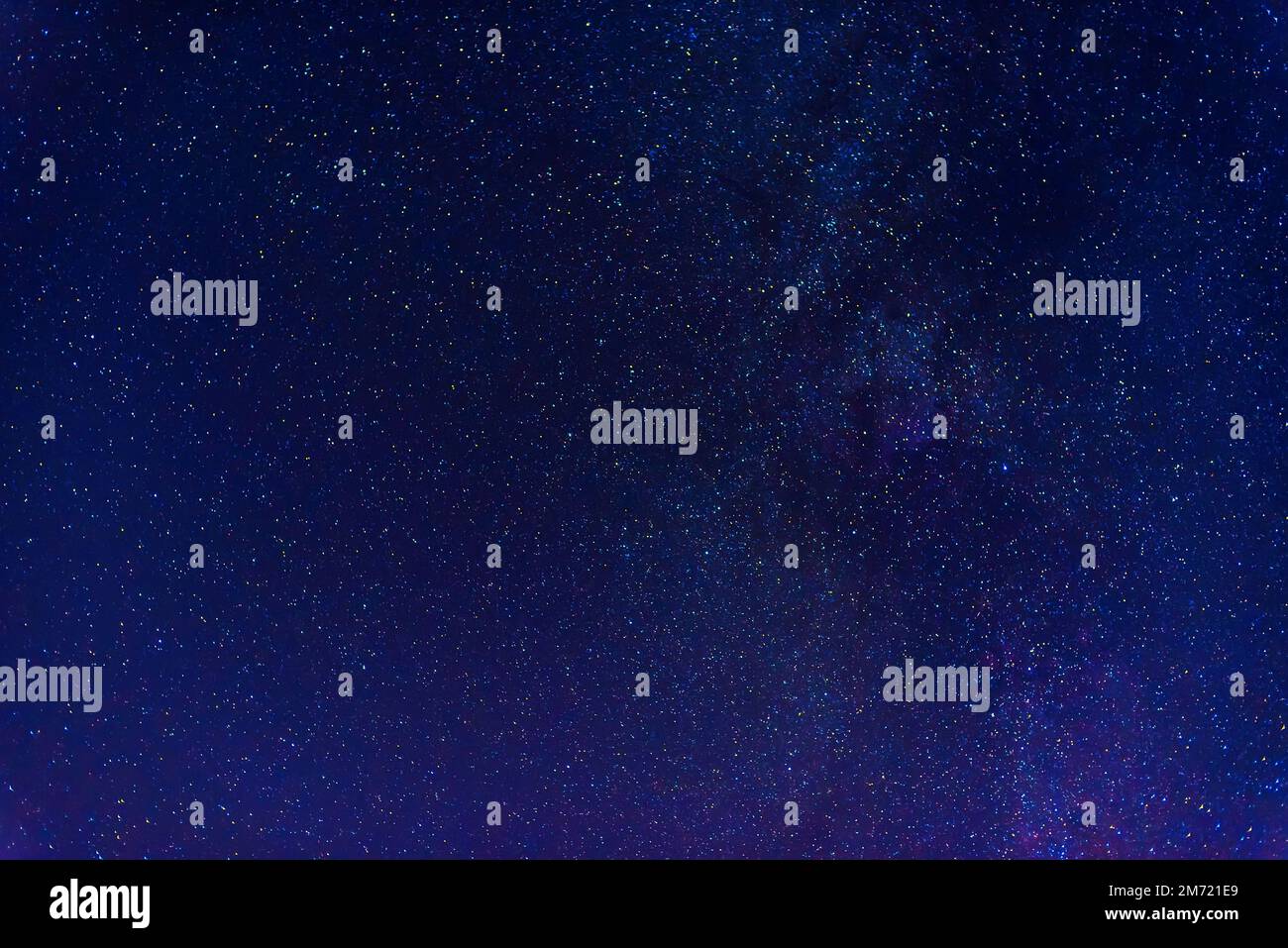 A starry sky with many stars at night Stock Photo - Alamy