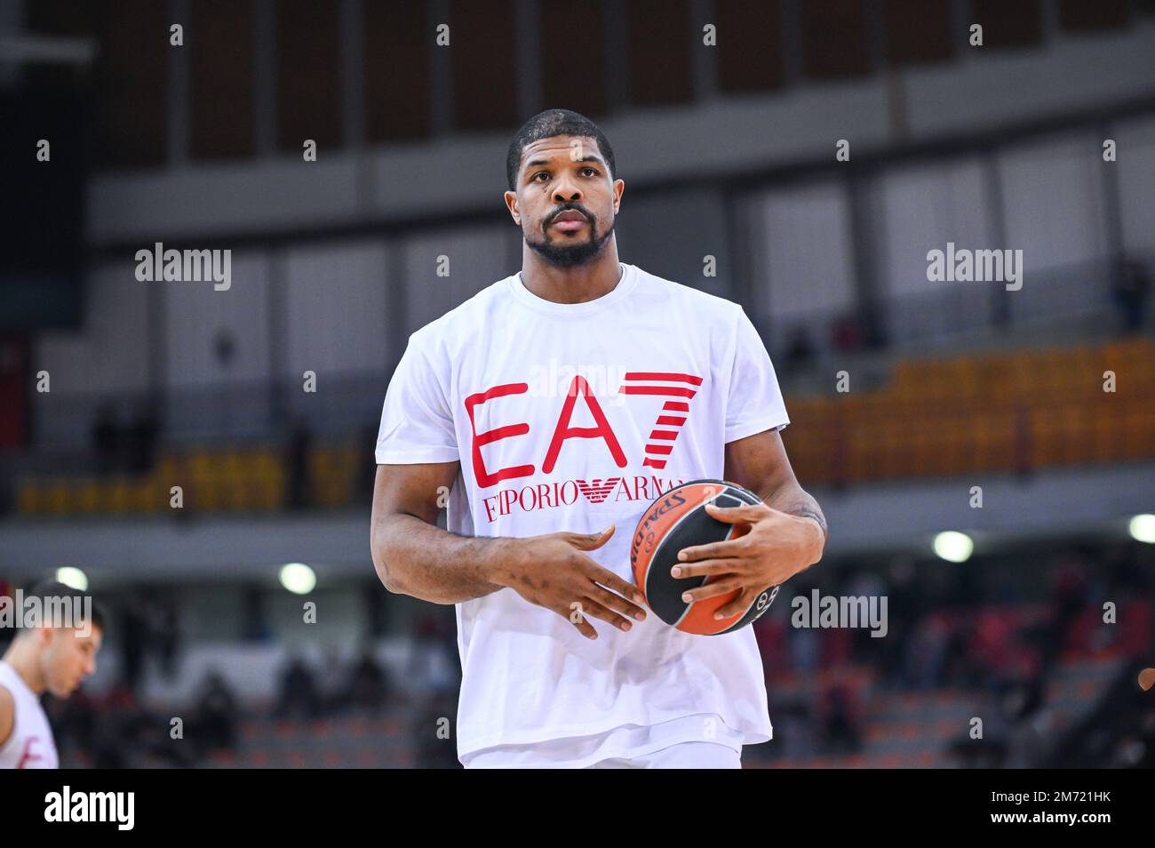 42 KYLE HINES of EA7 Emporio Armani Milan during the Euroleague, Round ...