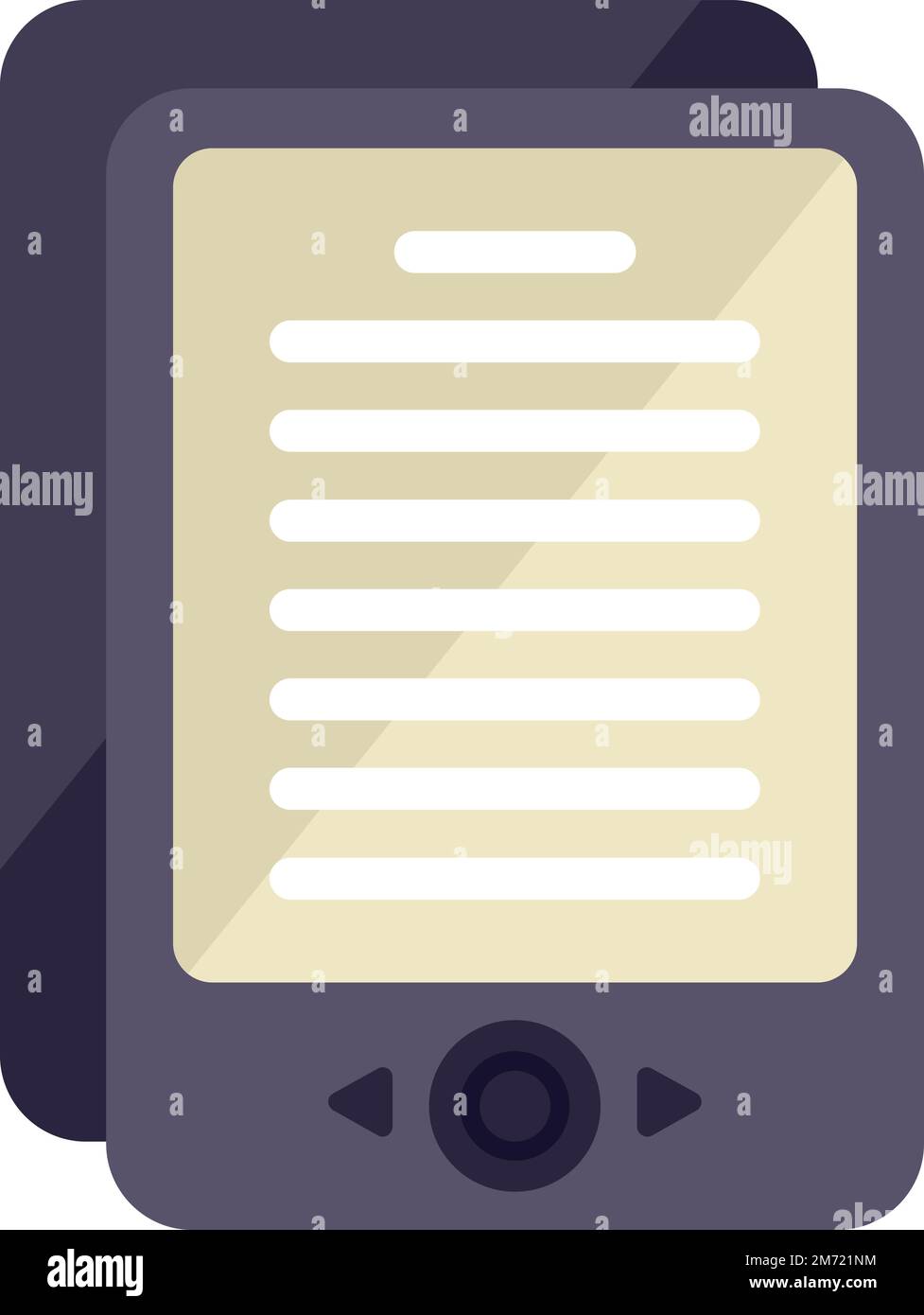 Study ebook icon flat vector. Digital education. School tablet isolated ...