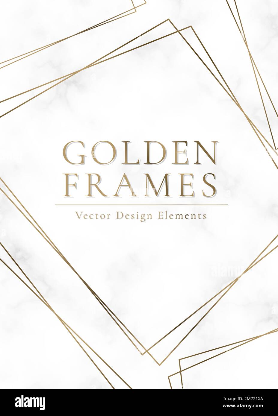 Golden rhombus frame template vector Stock Vector Image & Art - Alamy