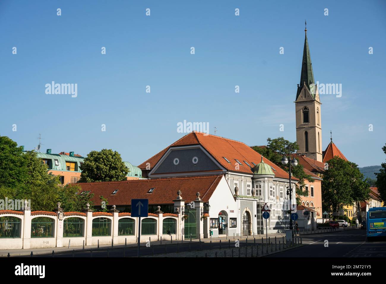 Zagreb Croatia urban landscape Stock Photo - Alamy