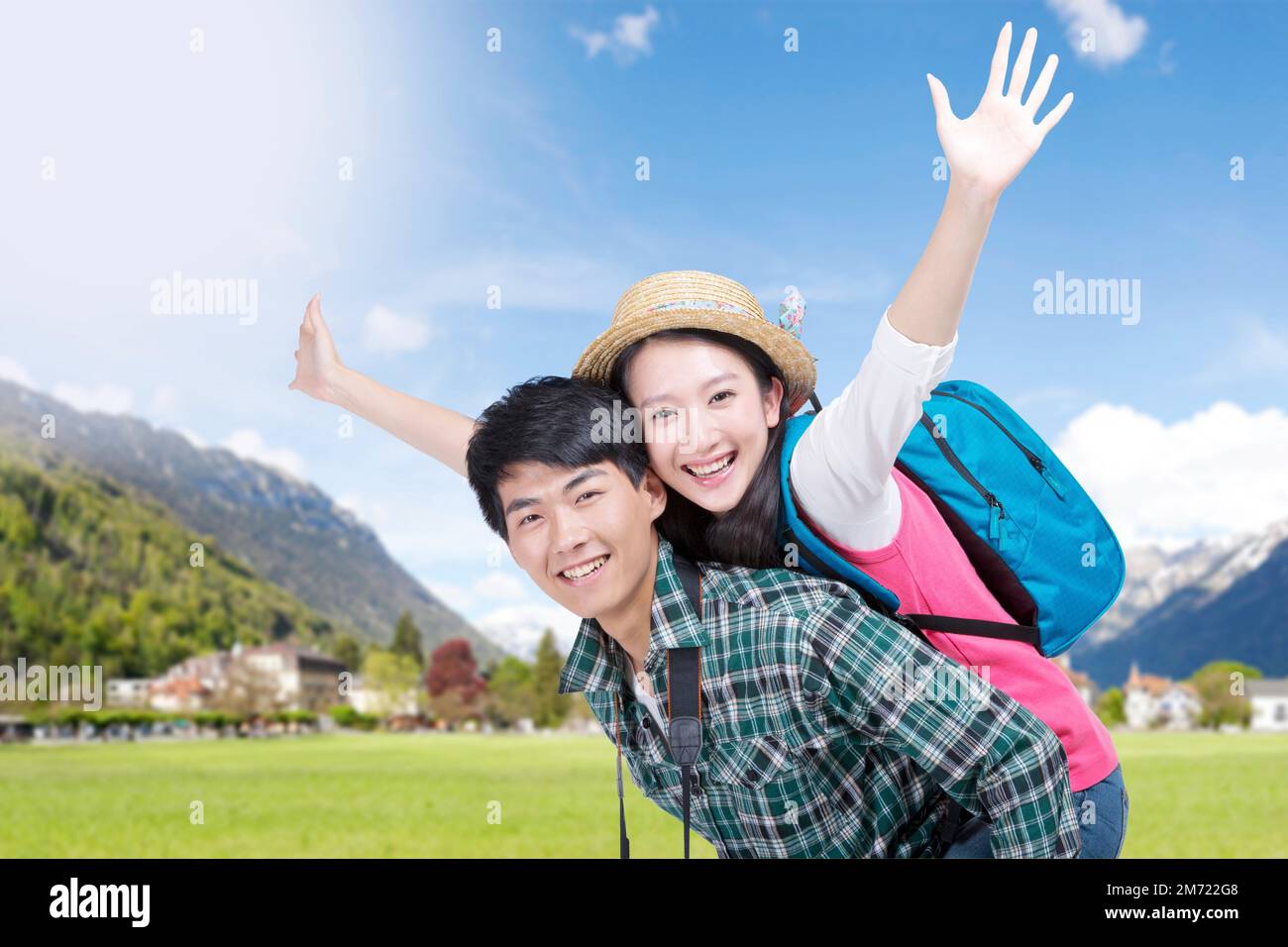 Young people travel Stock Photo - Alamy