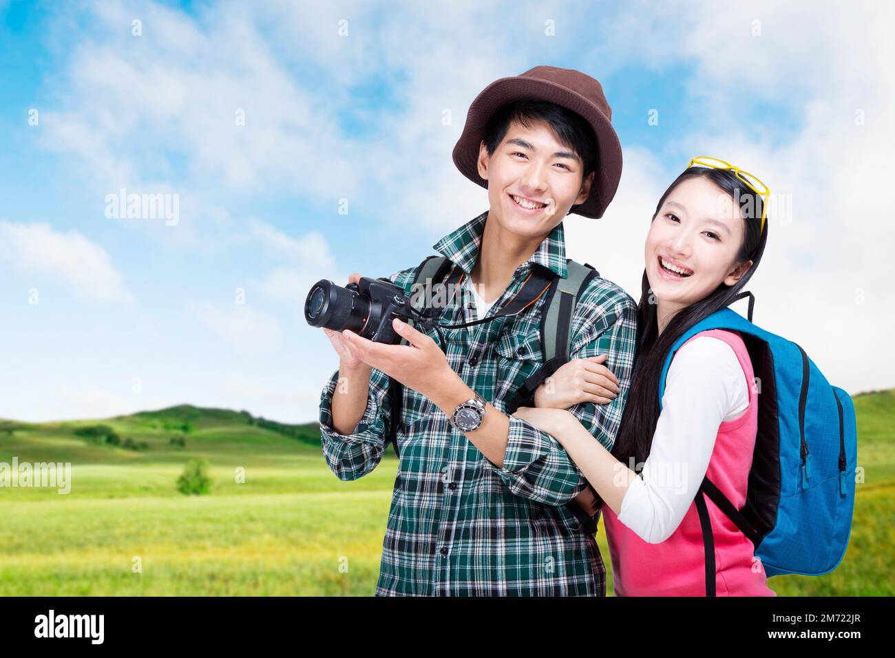 Young people travel Stock Photo - Alamy