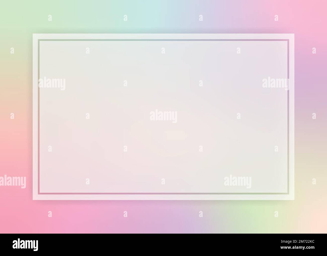 Blank colorful card design vector Stock Vector Image & Art - Alamy