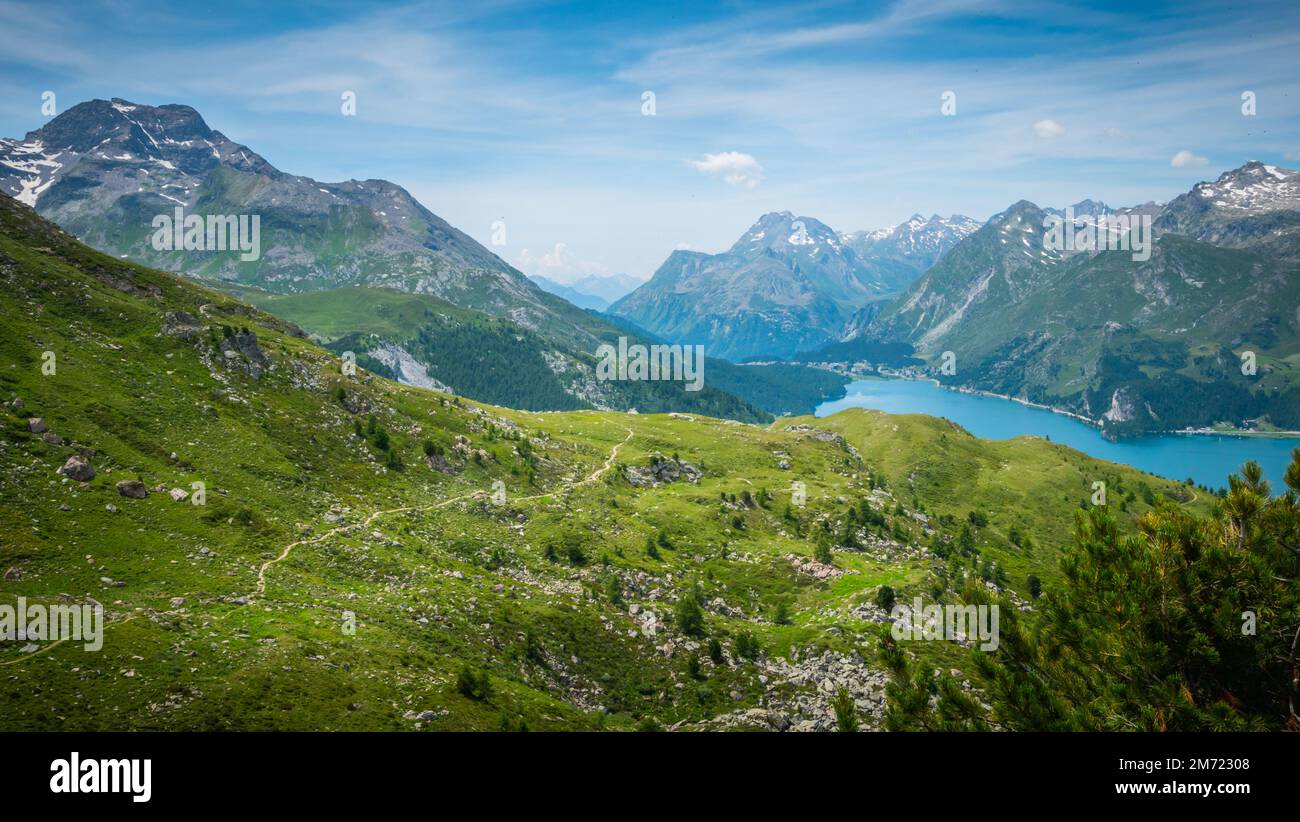 Amazing Switzerland with its beautiful landscapes and nature in the ...