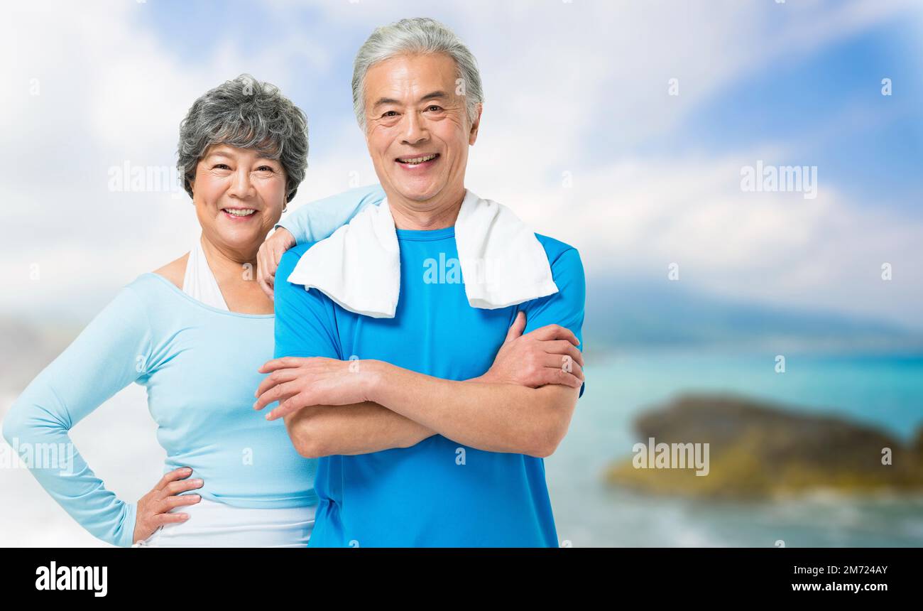 Life happy old age Stock Photo - Alamy