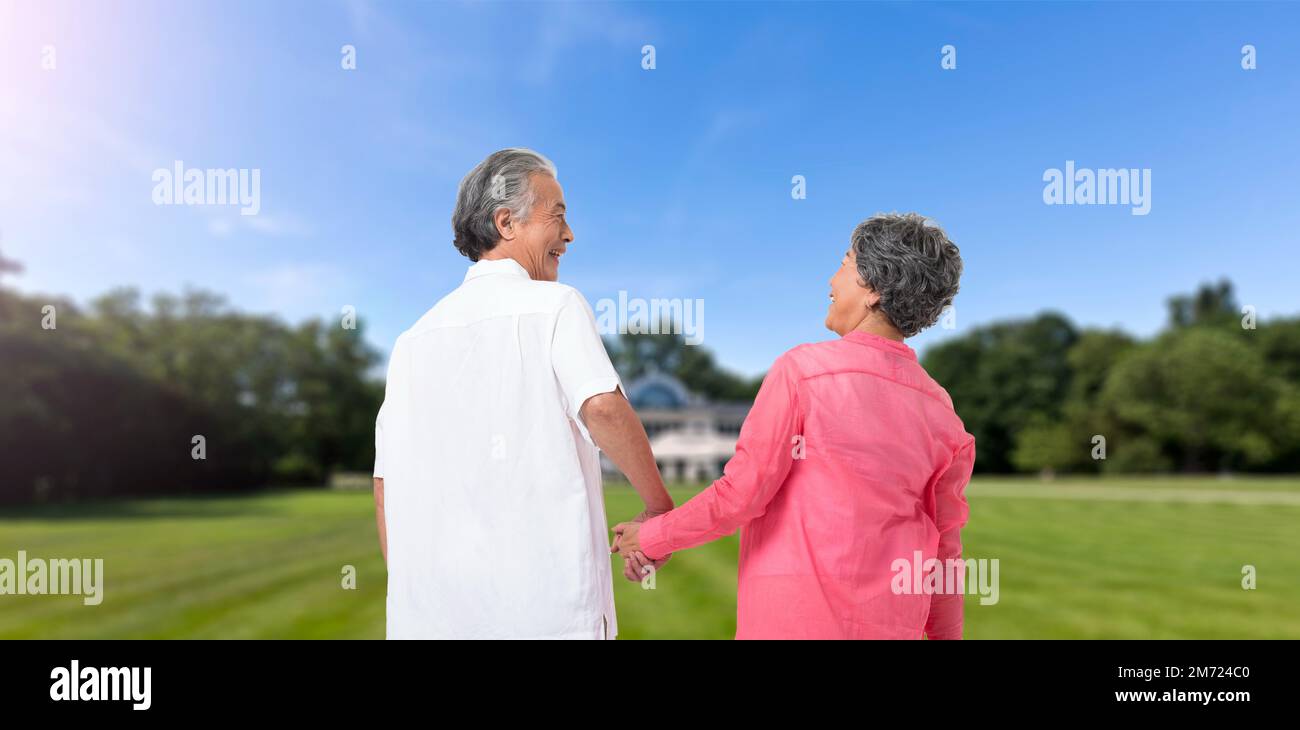 Life happy old age Stock Photo - Alamy