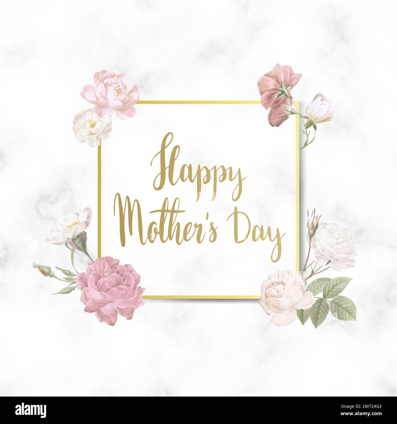Happy Mother's Day square badge vector Stock Vector Image & Art - Alamy