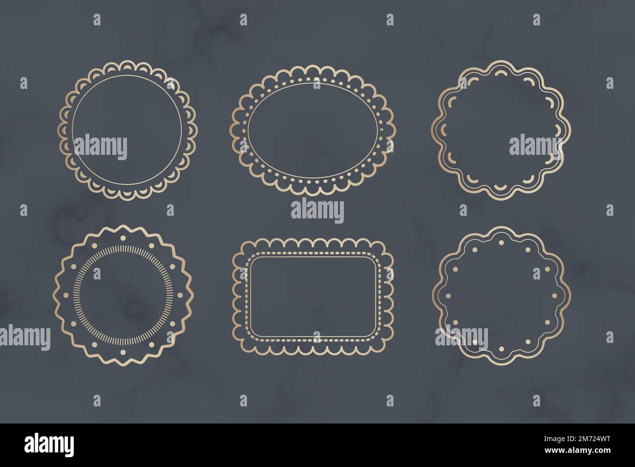 Vintage label design collection vector Stock Vector Image & Art - Alamy