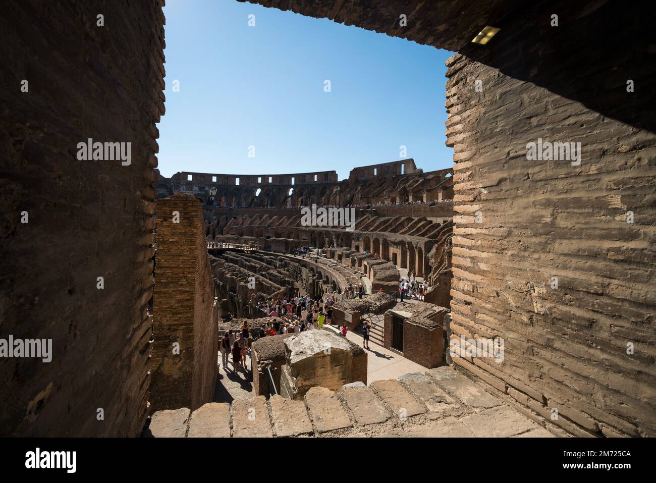 The ancient Roman ruins Stock Photo - Alamy
