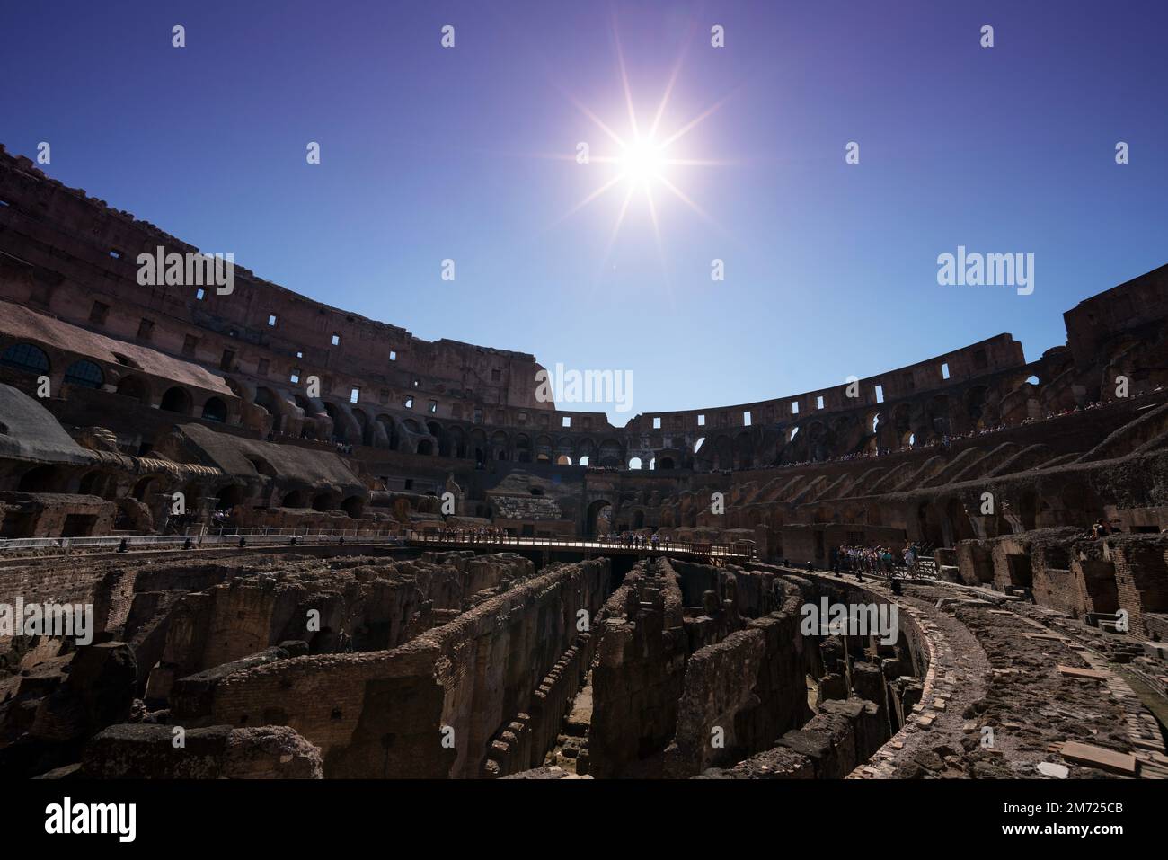 The ancient Roman ruins Stock Photo - Alamy