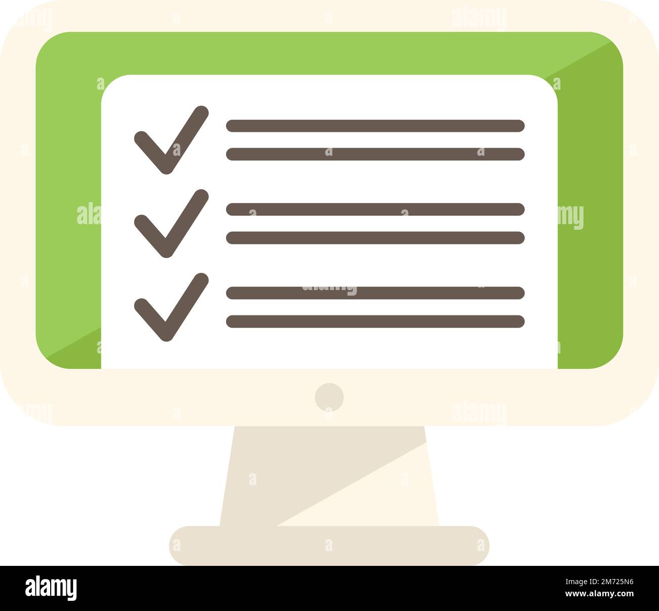 To do list online icon flat vector. Web course. Digital school isolated ...