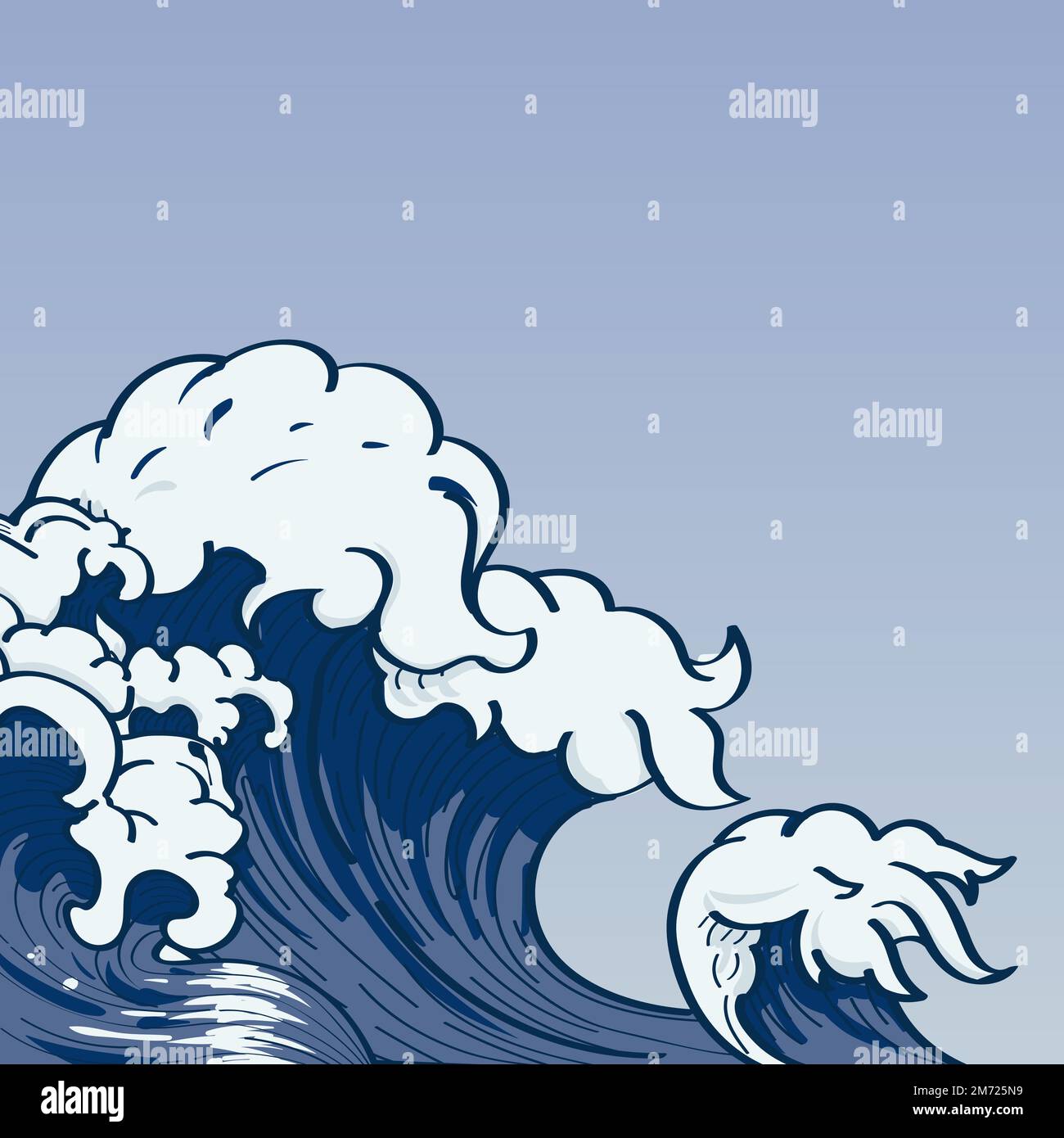 Blue Japanese wave background vector Stock Vector Image & Art - Alamy Blue Japanese wave background vector Stock Vector Image & Art - Alamy