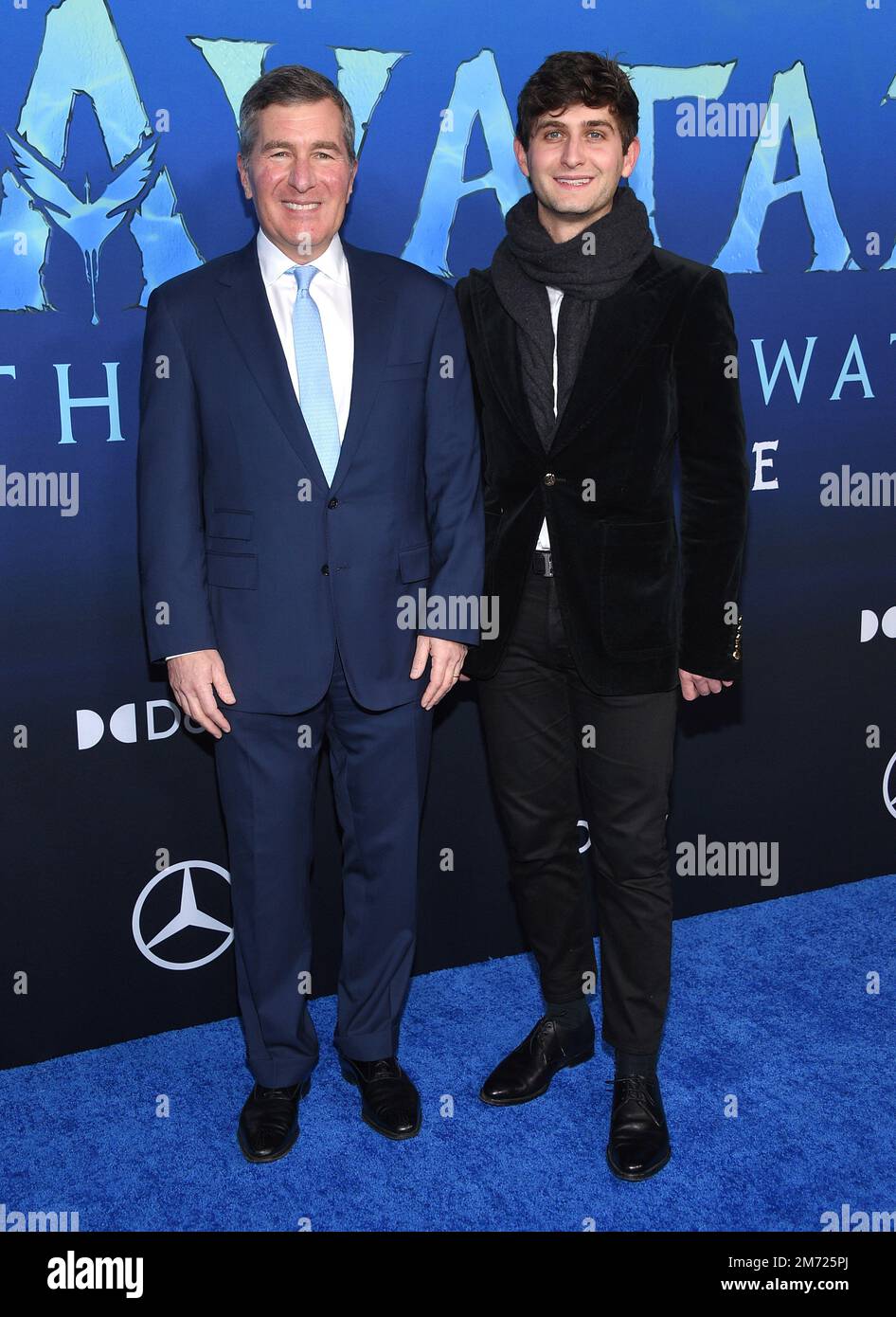 December 12, 2022, Hollywood, California, USA: Charles Rivkin and Eli ...