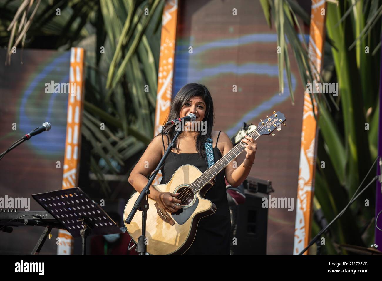 Dhaka, Bangladesh. 06th Jan, 2023. Bangladeshi singer-songwriter Armeen ...