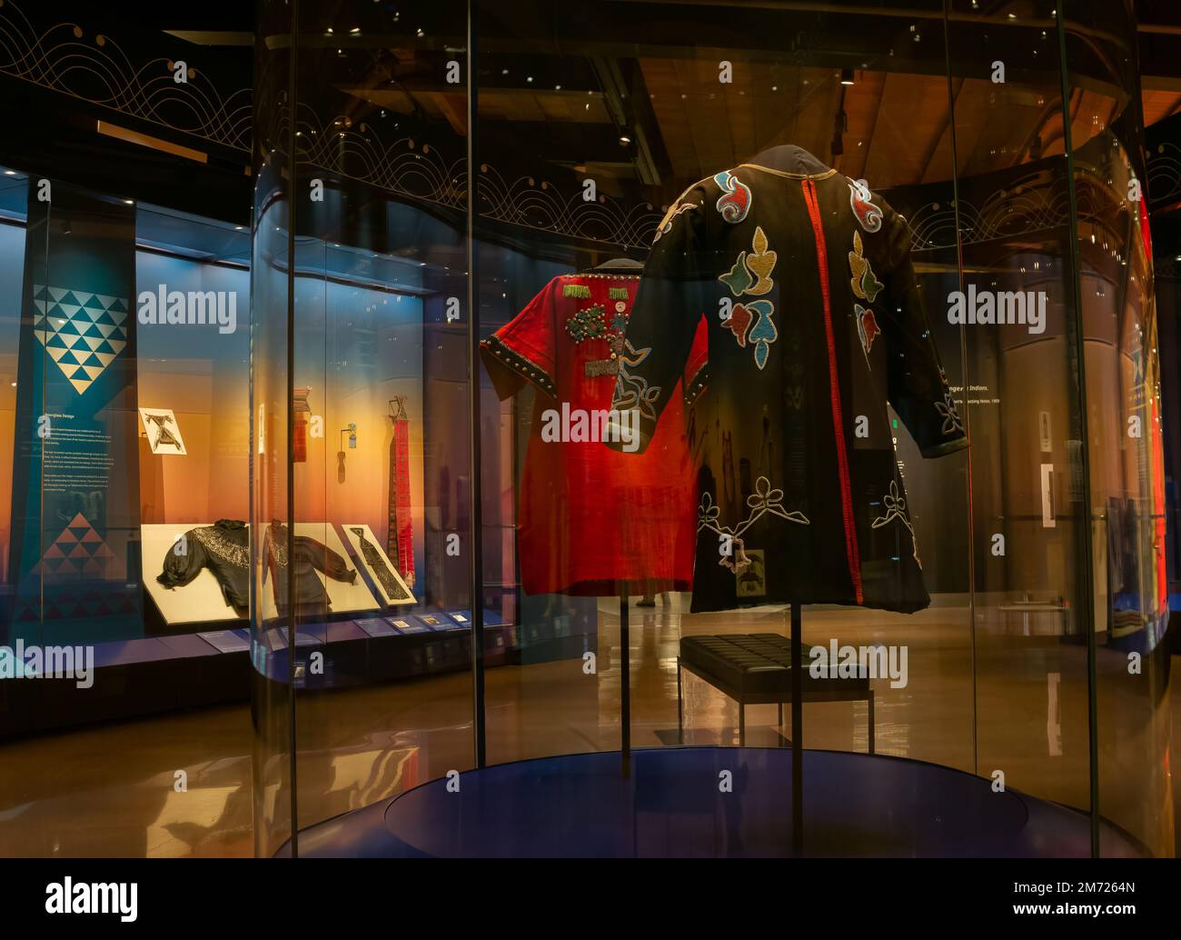 Traditional beaded garments on display at the WINIKO: Life of an Object ...