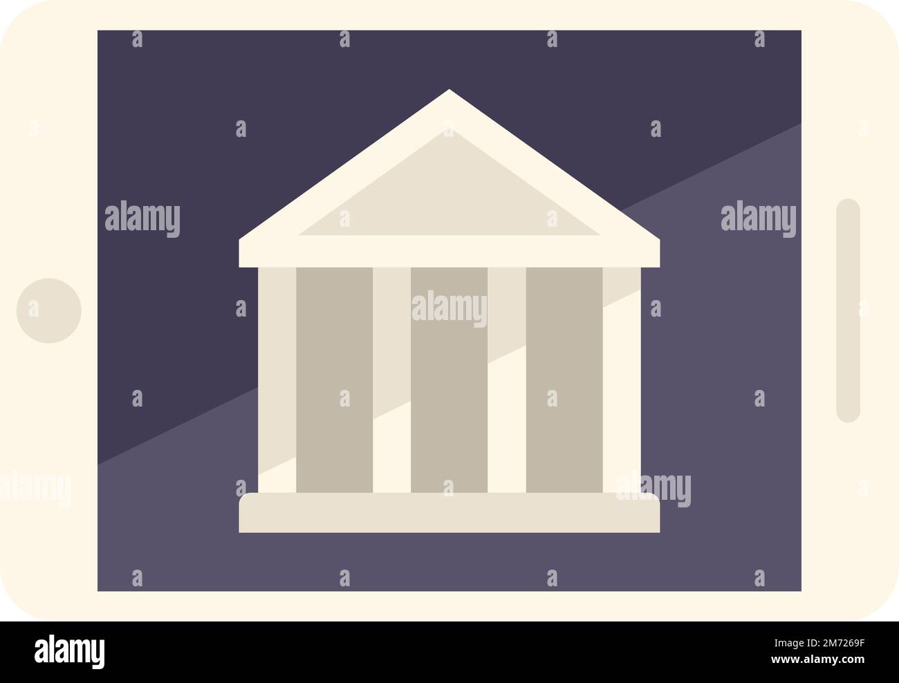 Web banking icon flat vector. Online payment. Digital card isolated ...