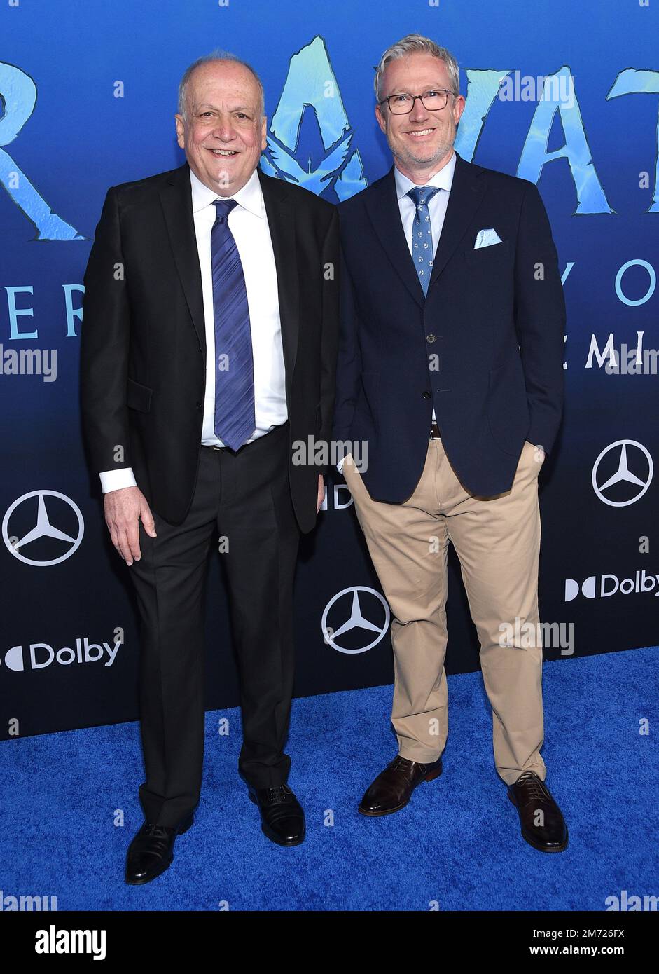 December 12, 2022, Hollywood, California, USA: Joe Letteri and David ...