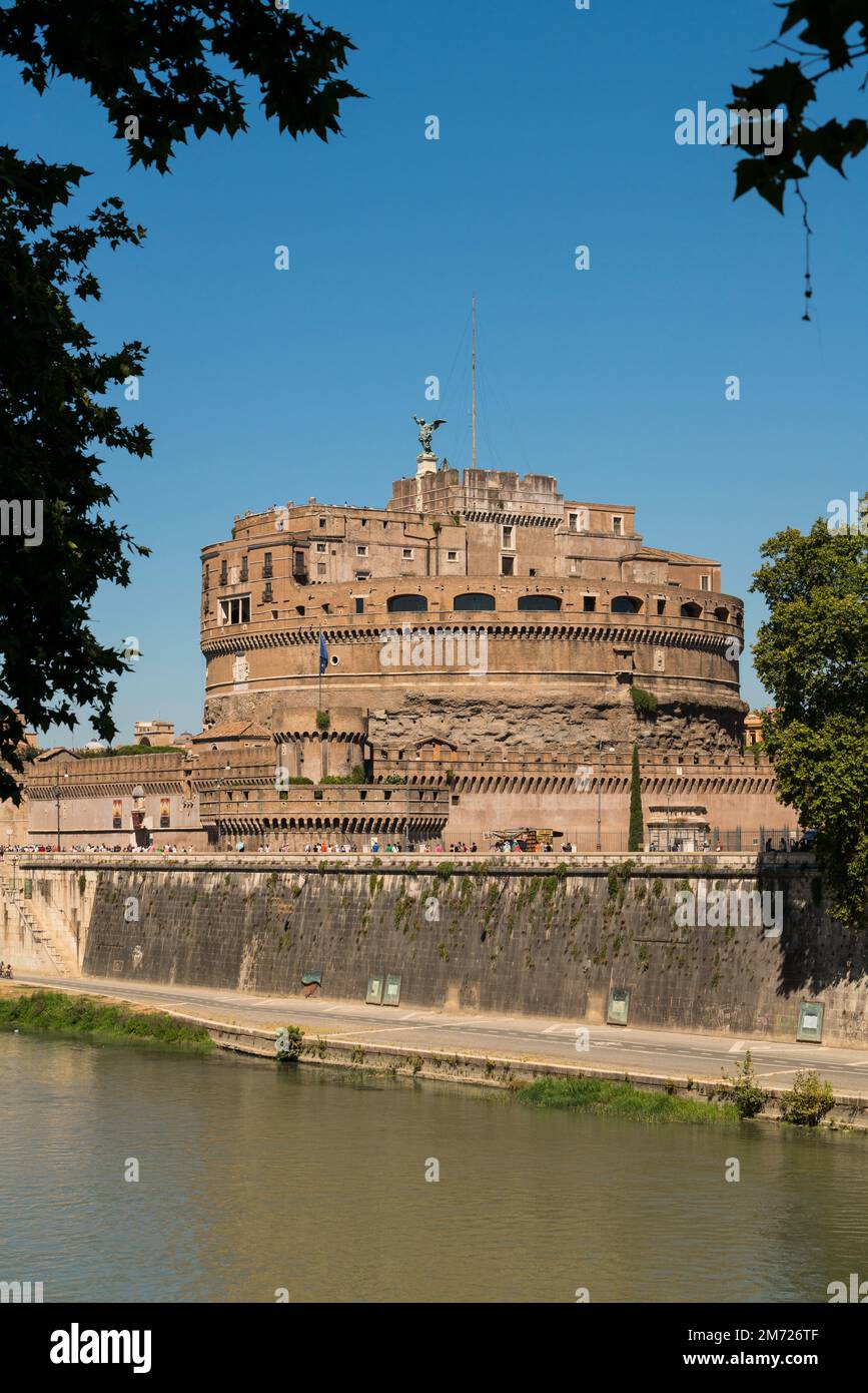 Italian Roman fort the holy angels Stock Photo - Alamy