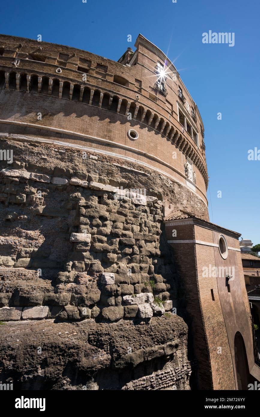 Italian Roman fort the holy angels Stock Photo - Alamy