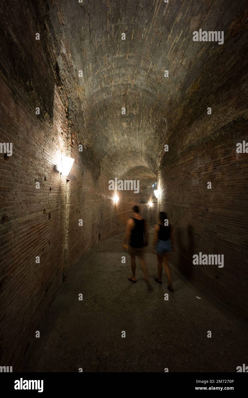 Italian Roman fort the holy angels Stock Photo - Alamy