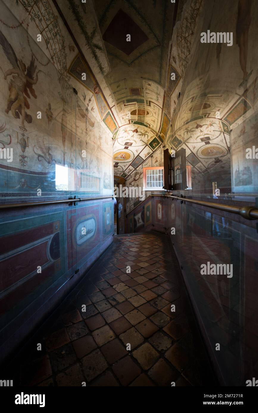 Italian Roman fort the holy angels Stock Photo - Alamy