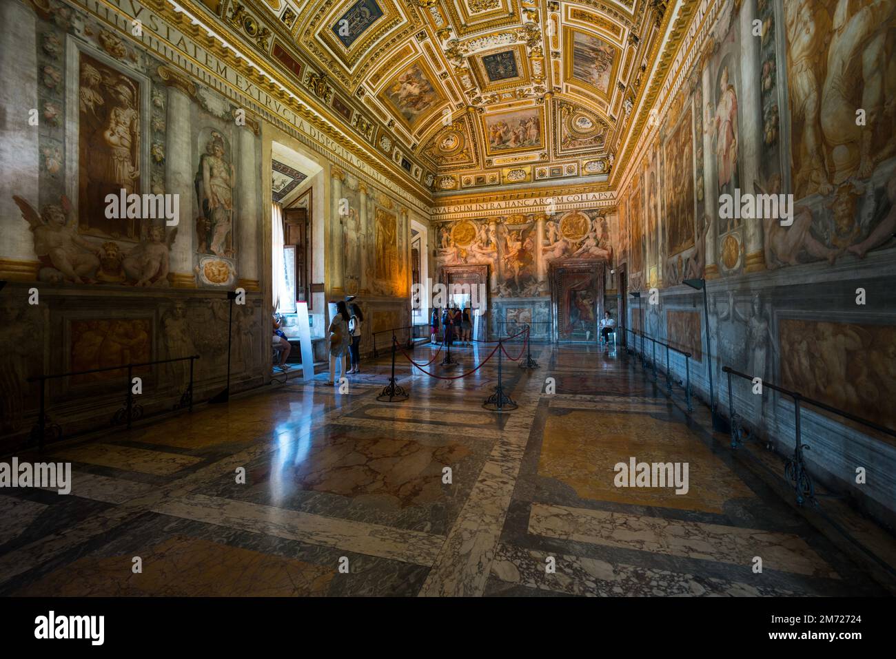 Italian Roman fort the holy angels Stock Photo - Alamy