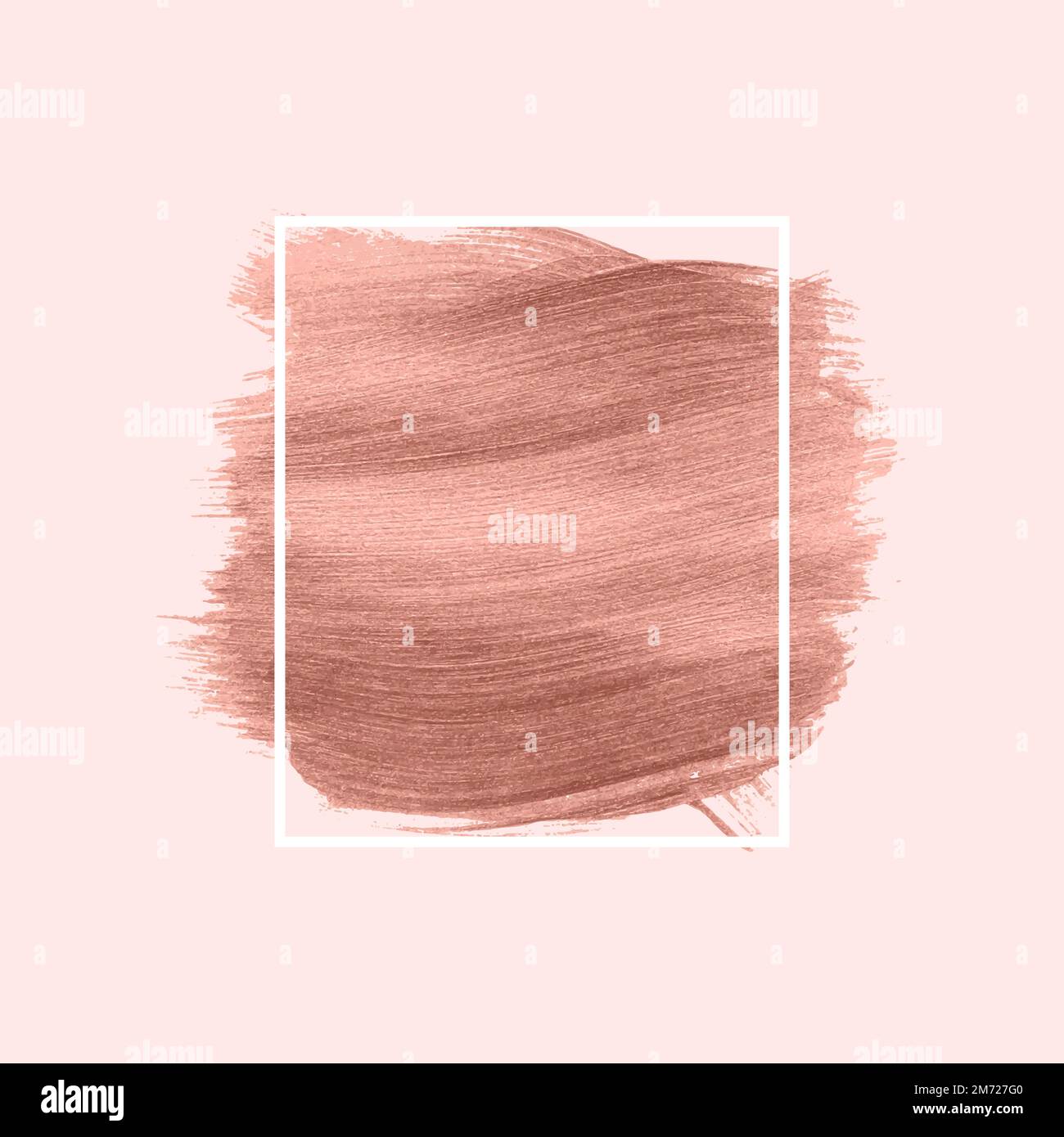 Red brush stroke makeup Stock Vector Images - Alamy