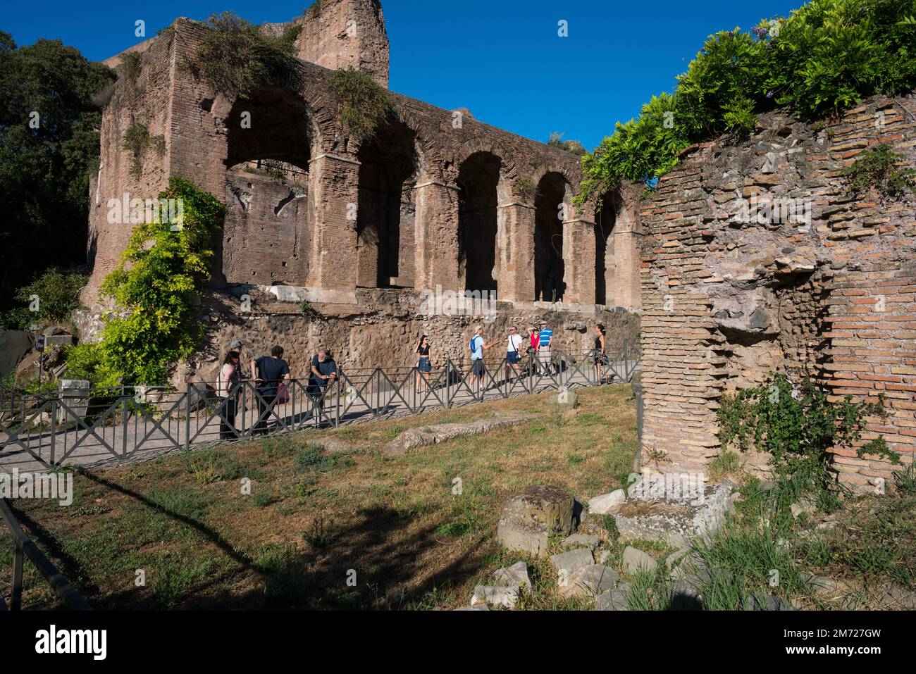 The Roman ruins in Italy Stock Photo - Alamy