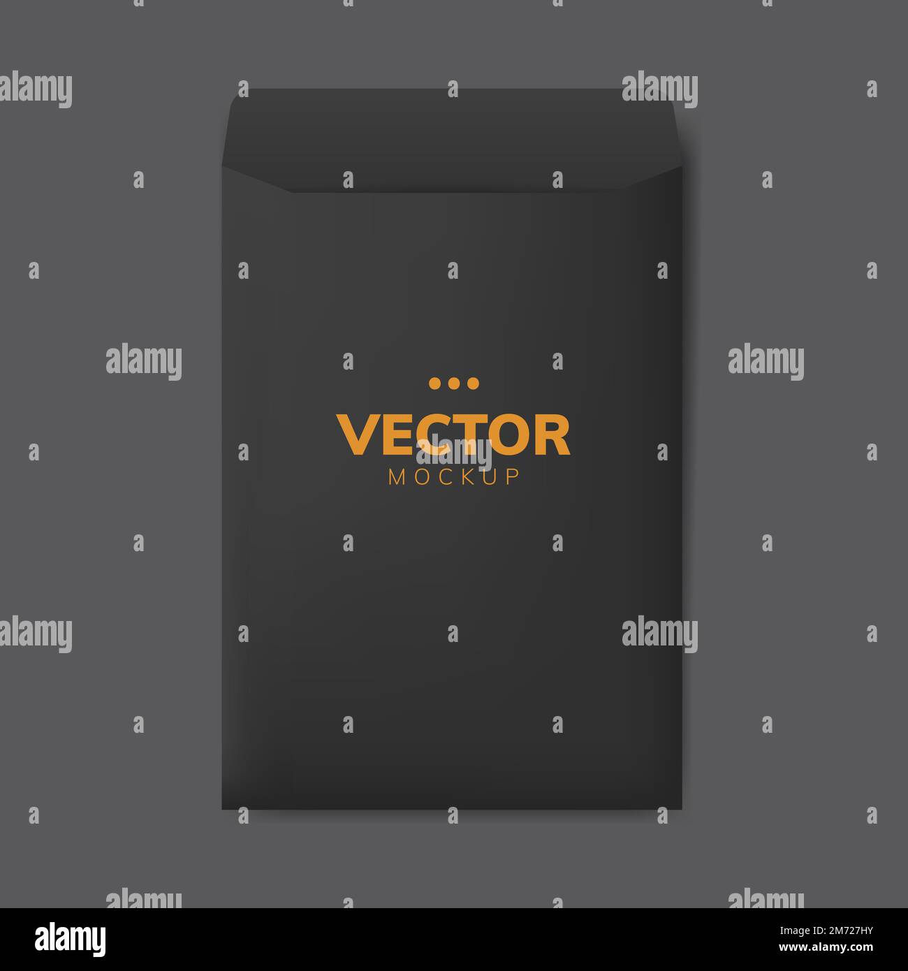 Paper envelope design mockup vector Stock Vector Image & Art - Alamy