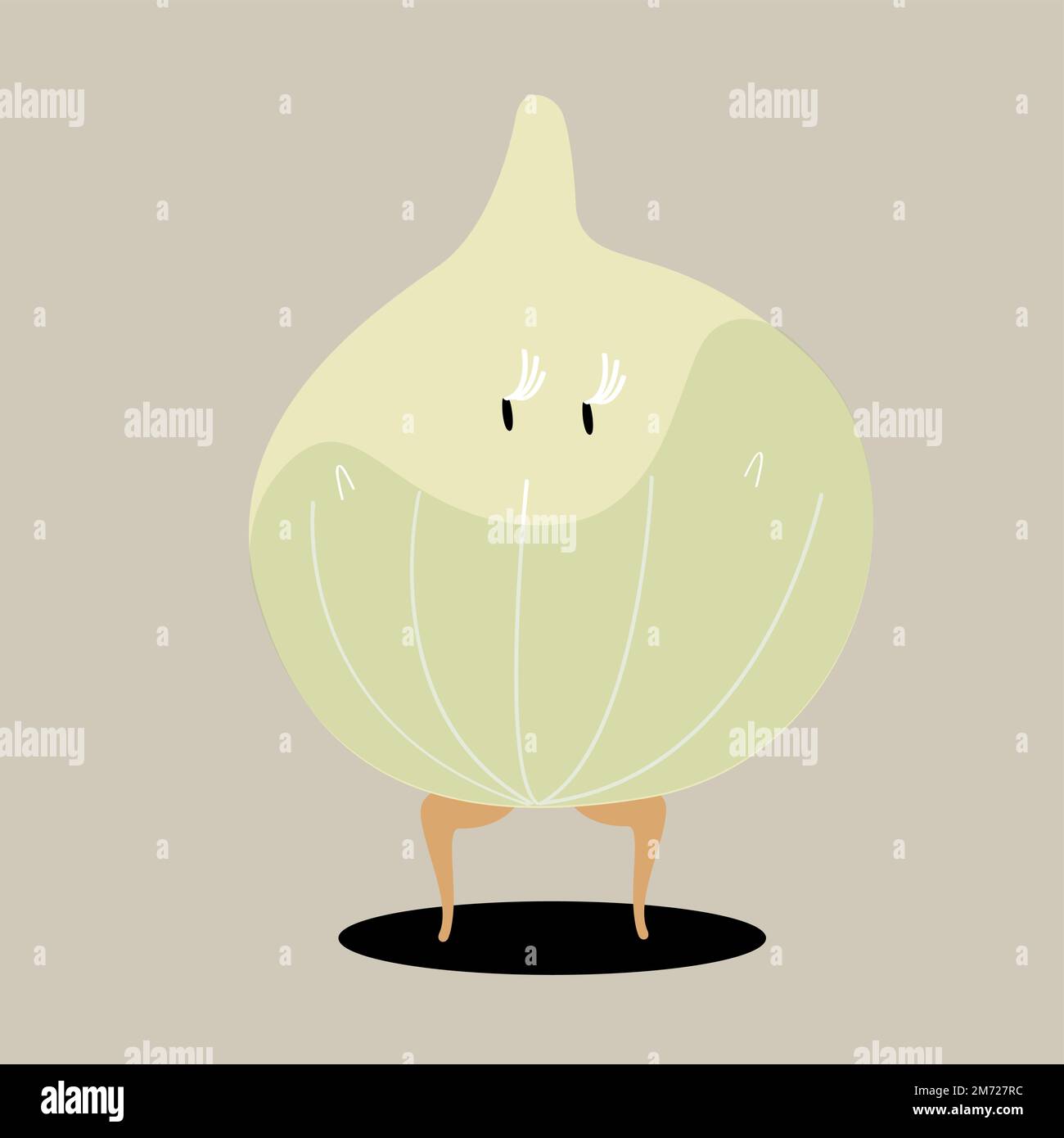 Organic onion cartoon character vector Stock Vector Image & Art - Alamy