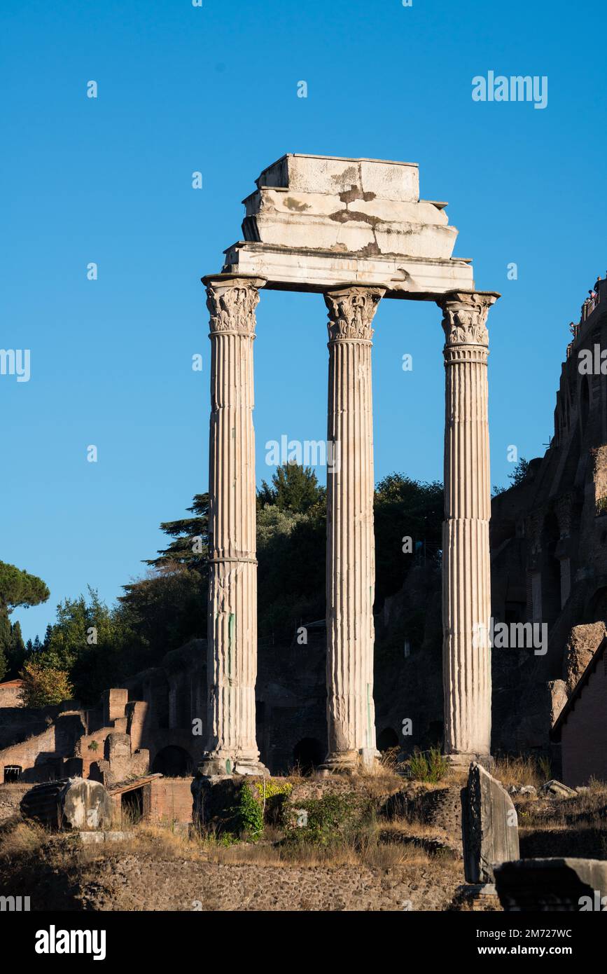 The Roman ruins in Italy Stock Photo - Alamy
