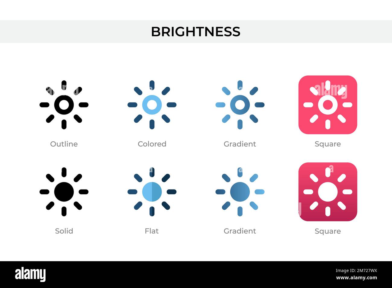 Brightness Icon Vector