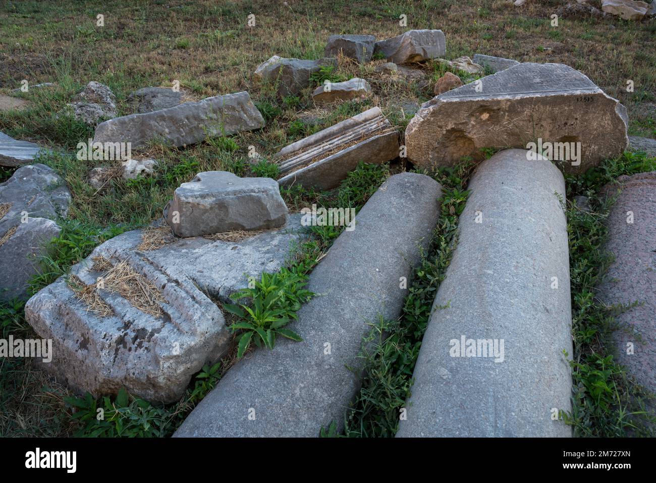 The Roman ruins in Italy Stock Photo - Alamy